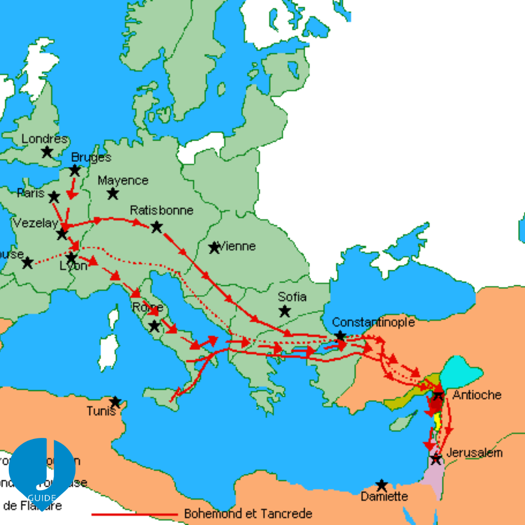Qu’en est-il de la première Croisade ? - Guide Israël